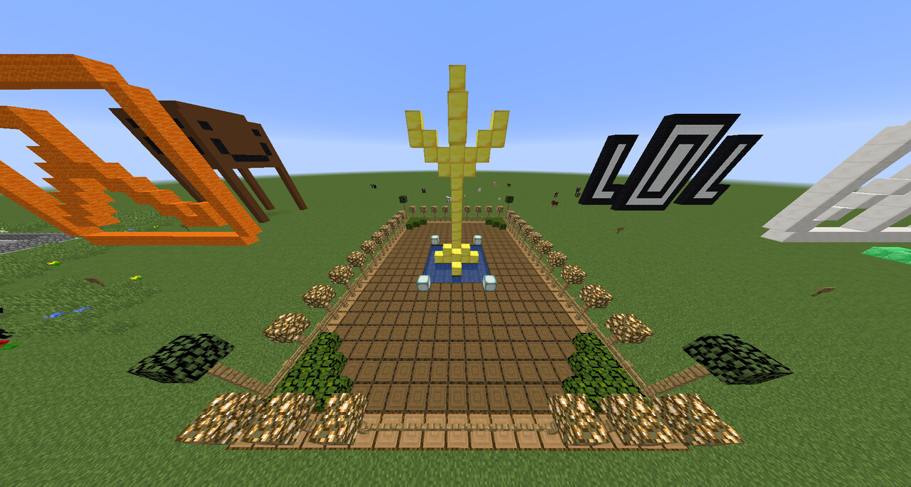 Flat world arts Minecraft Map