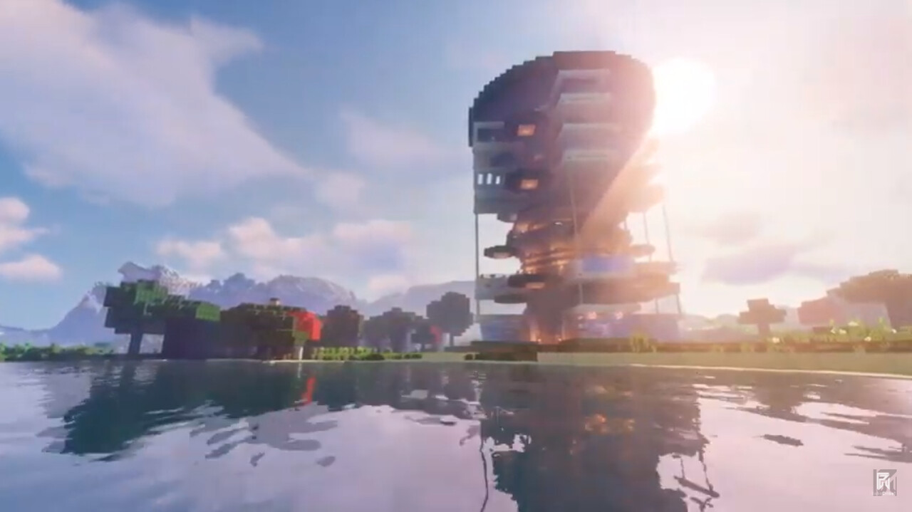 Modern tree house (survival map) Minecraft Map