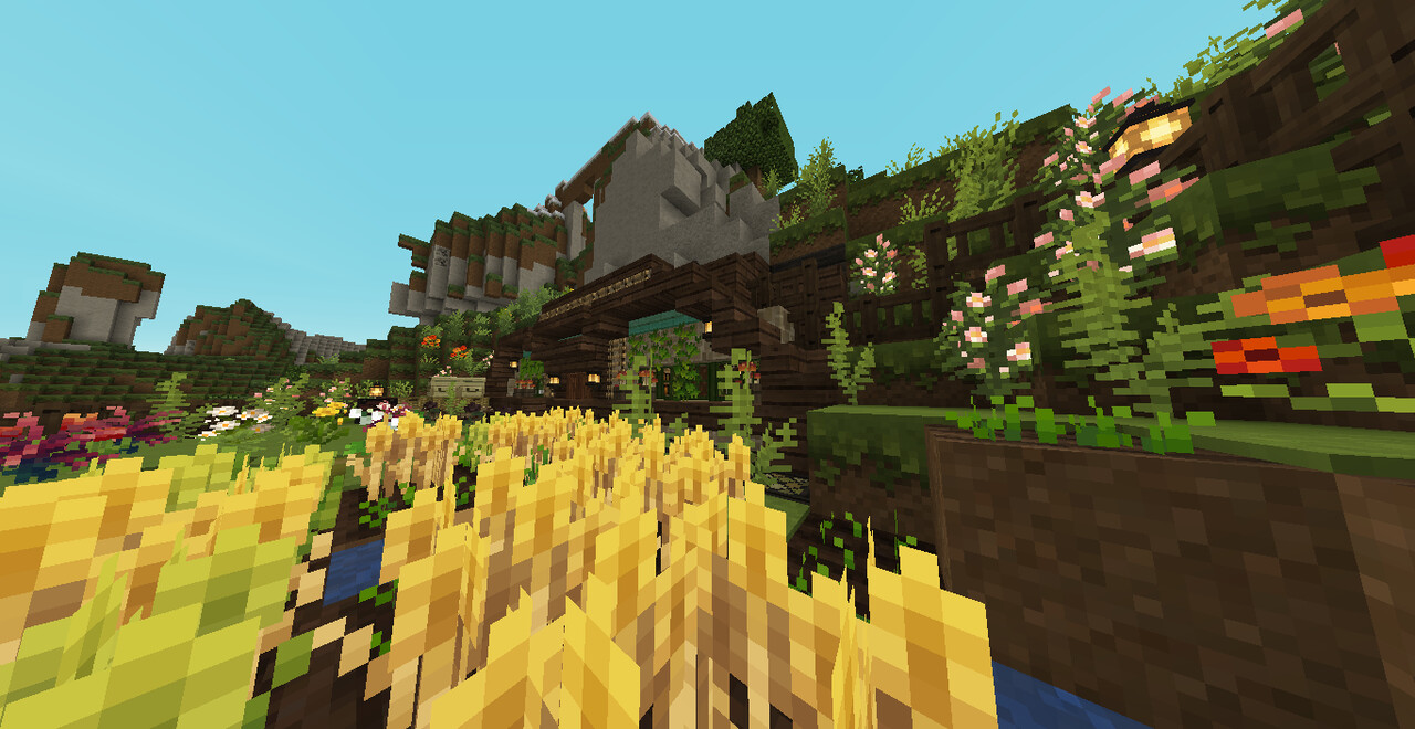 Aerith Hobbit Hole Minecraft Map
