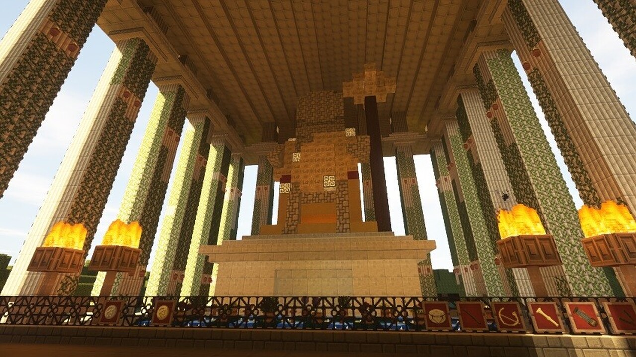 temple of Zeus Minecraft Map
