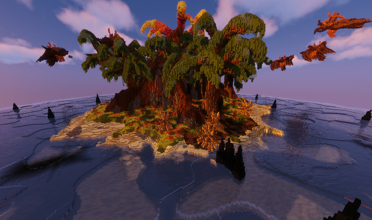 Infernal Island Retreat Minecraft Map