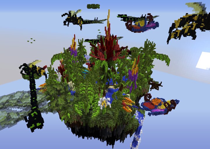 Nature At Large - Floating Island! Minecraft Map