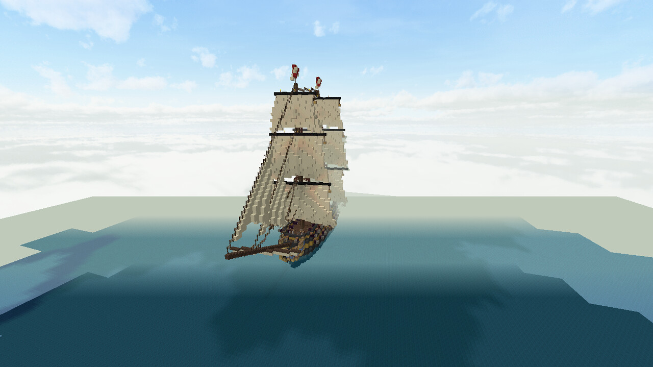 indefatigable Hornblower Minecraft Map