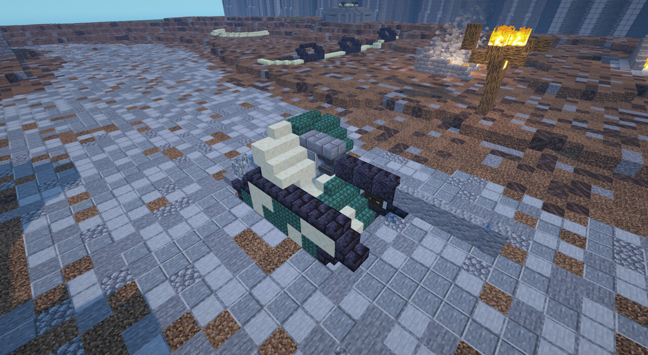 Basilisk artillery Minecraft Map