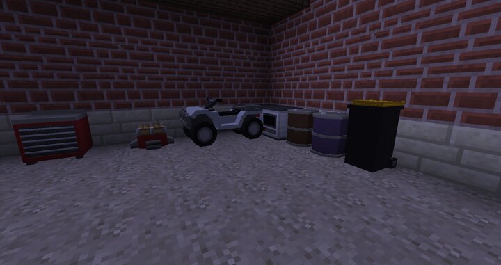 Auto Shop/Car Repair Shop Minecraft Map