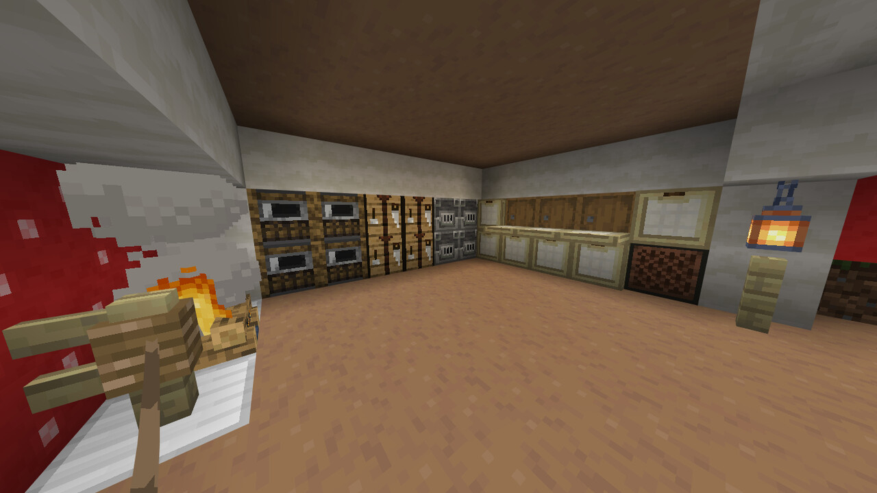 Cottagecore mushroom hobbit hole. Minecraft Map