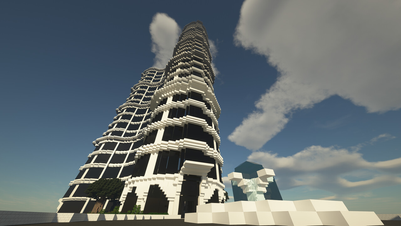 Hotel Sky Riser | Concept Building Minecraft Map