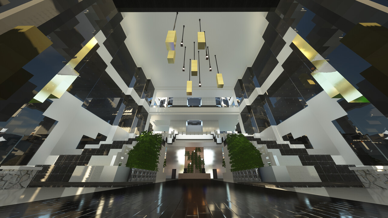 Hotel Sky Riser | Concept Building Minecraft Map