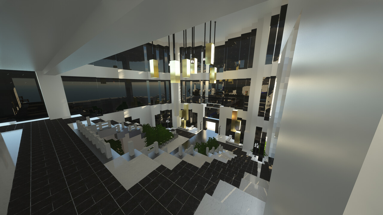 Hotel Sky Riser | Concept Building Minecraft Map