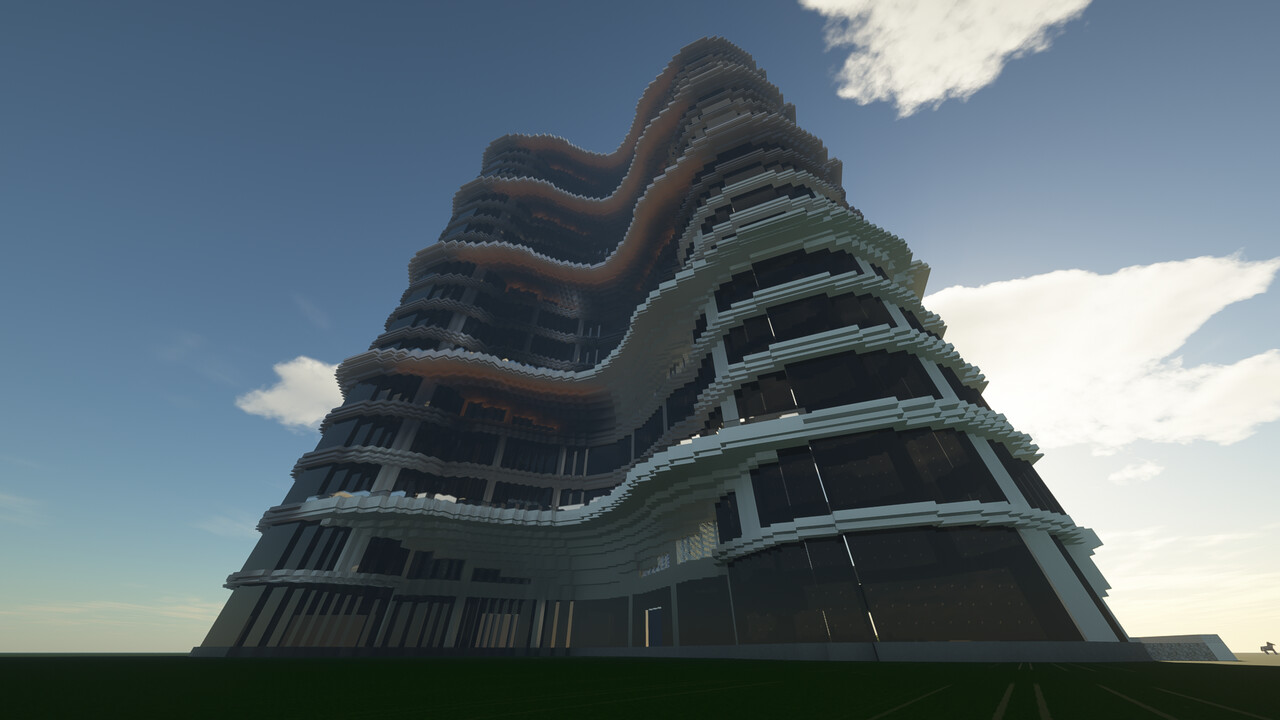 Hotel Sky Riser | Concept Building Minecraft Map