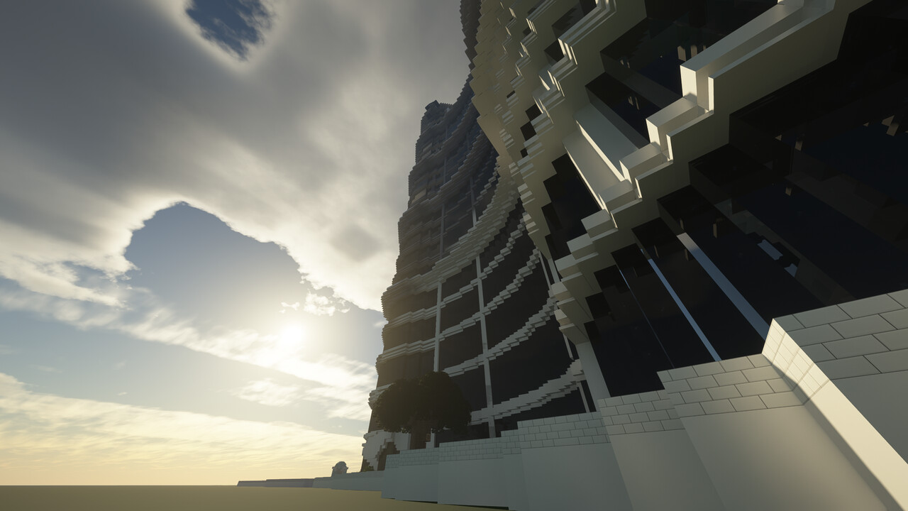 Hotel Sky Riser | Concept Building Minecraft Map