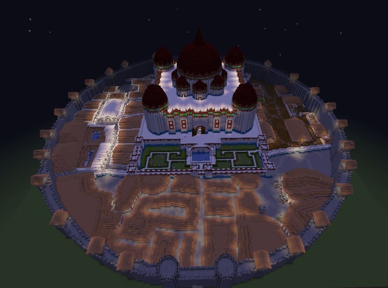 Empire Capital (The Palace schematic + map download)! Minecraft Map