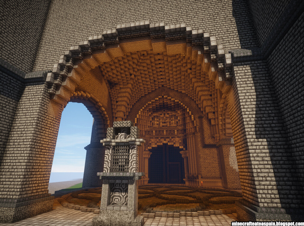 Replica Minecraft: Church of Santa María la Real and Antigua de Gamonal ...