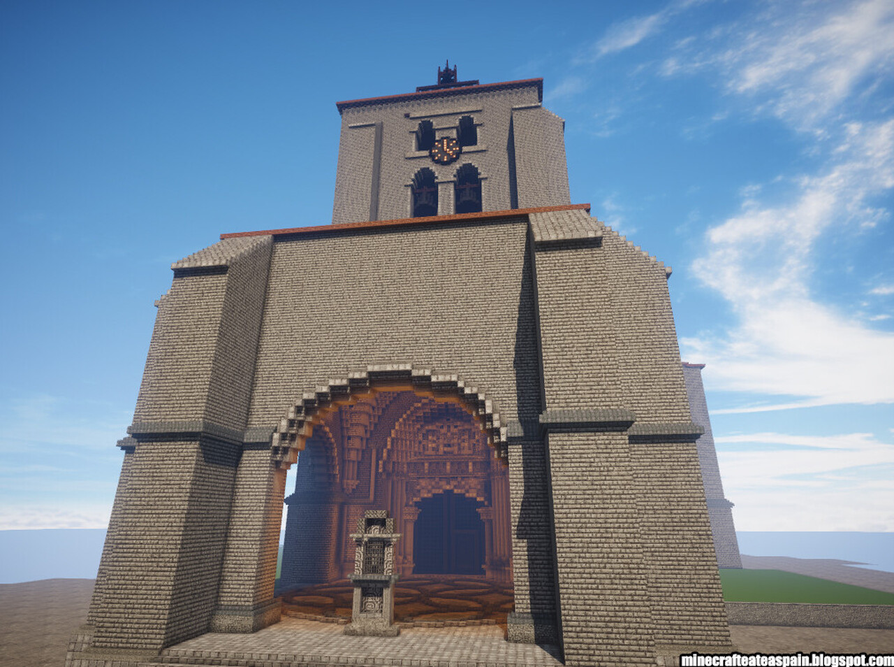 Replica Minecraft: Church of Santa María la Real and Antigua de Gamonal ...