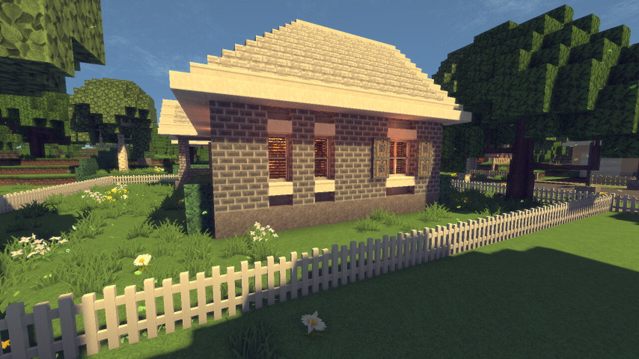 Small House Has A Lot Of Space Minecraft Map