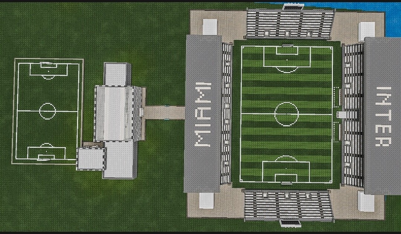 Inter De Miami Stadium Minecraft Map