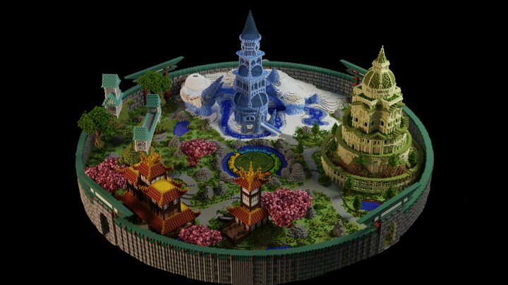 Elemental PvP Map Minecraft Map