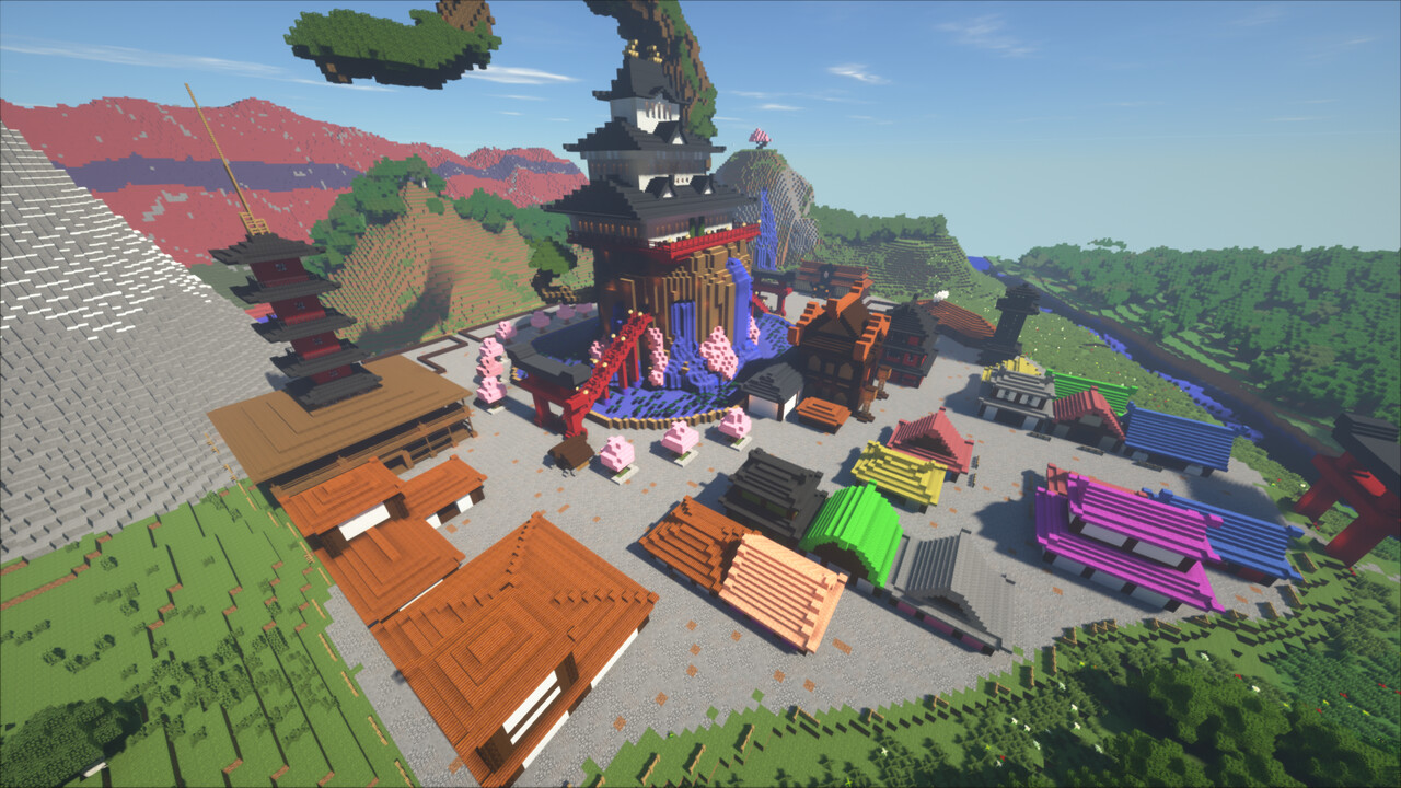 Wano Kuni Minecraft Map