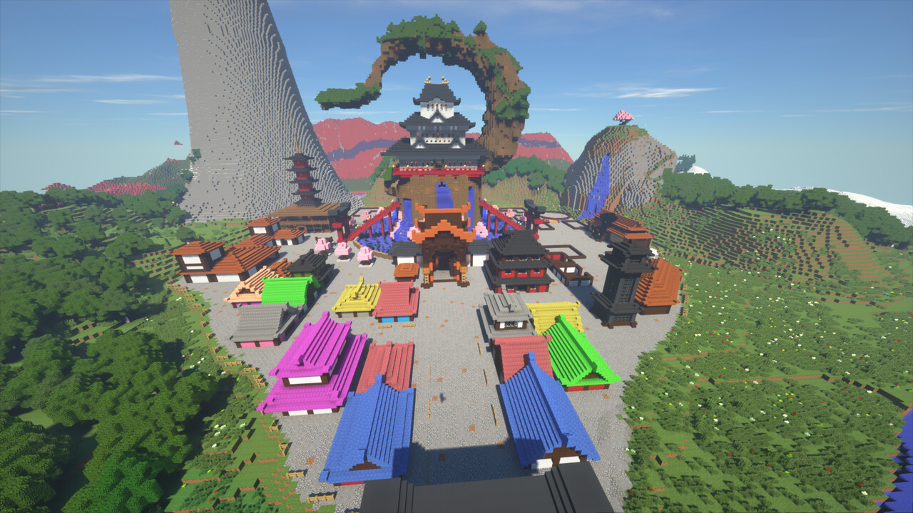 Wano Kuni Minecraft Map