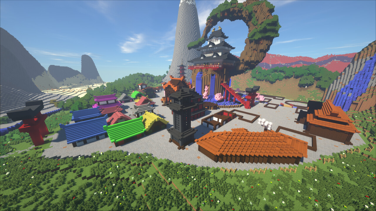 Wano Kuni Minecraft Map