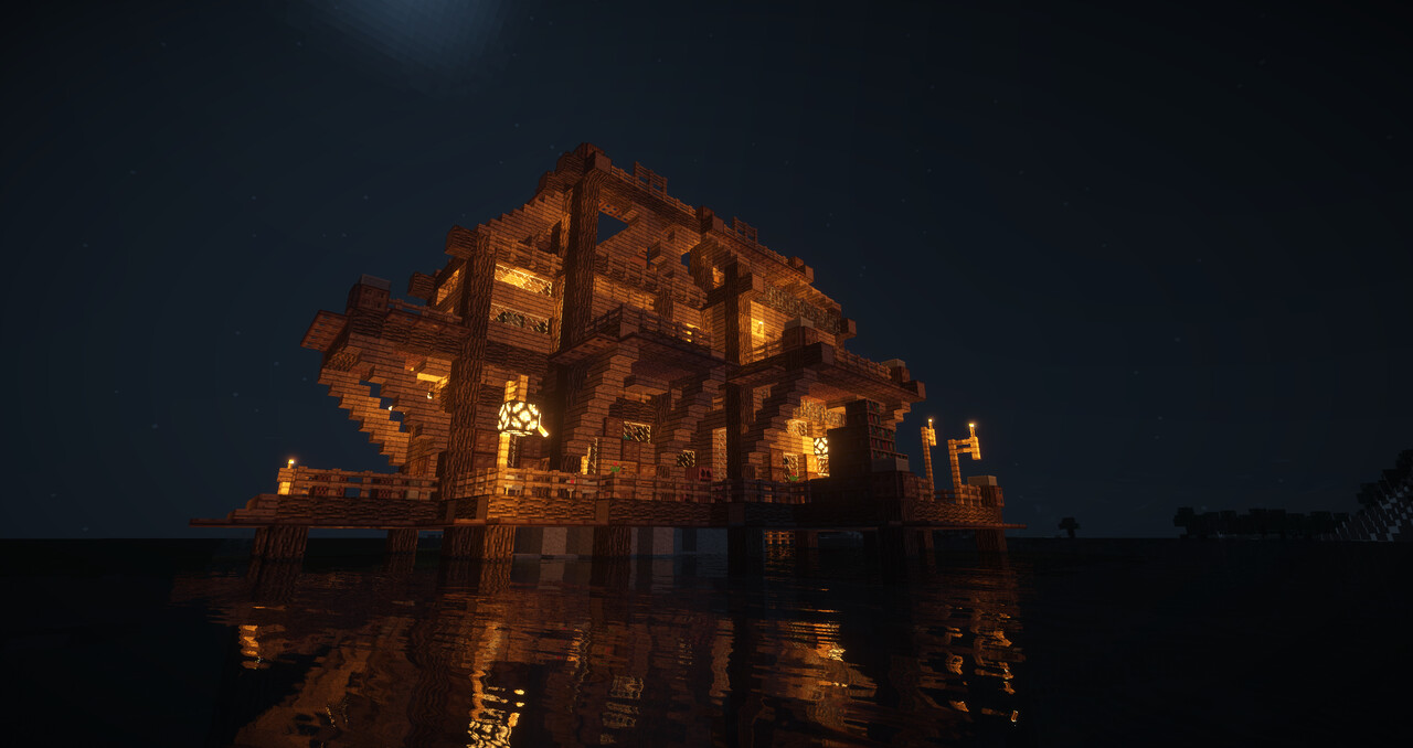 Survival island base Minecraft Map