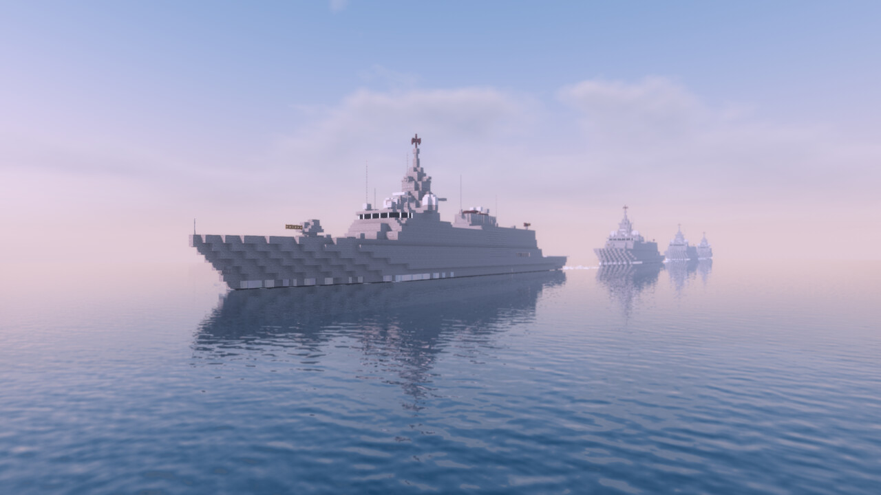Pohjanmaa-Class Corvette Minecraft Map