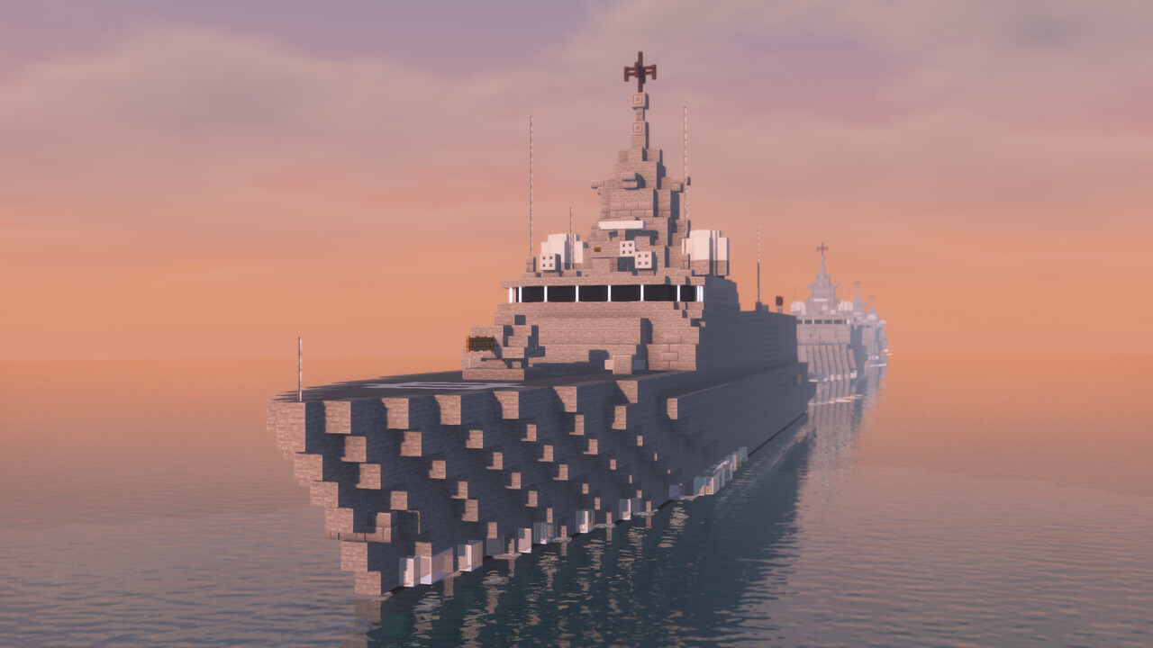 Pohjanmaa-Class Corvette Minecraft Map