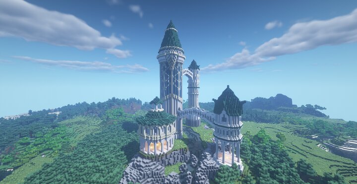 Elf Towers | Torres dos Elfos Minecraft Map