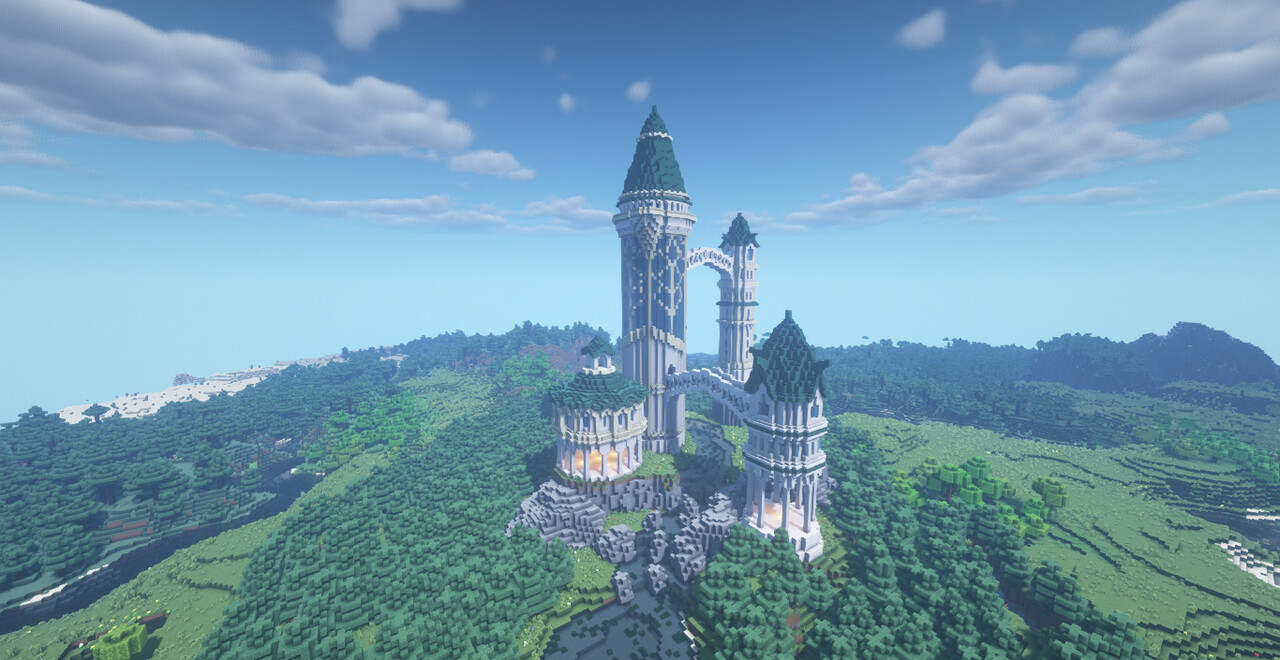 Elf Towers | Torres dos Elfos Minecraft Map