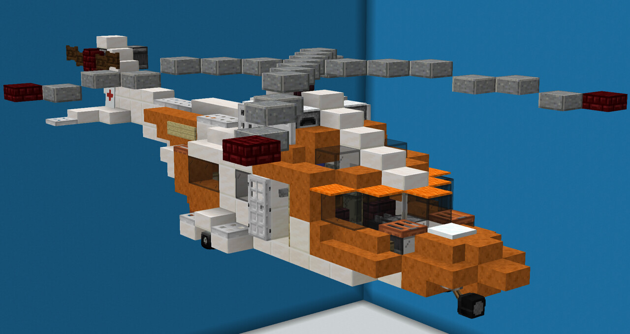 Rescue Helicopter Minecraft Map