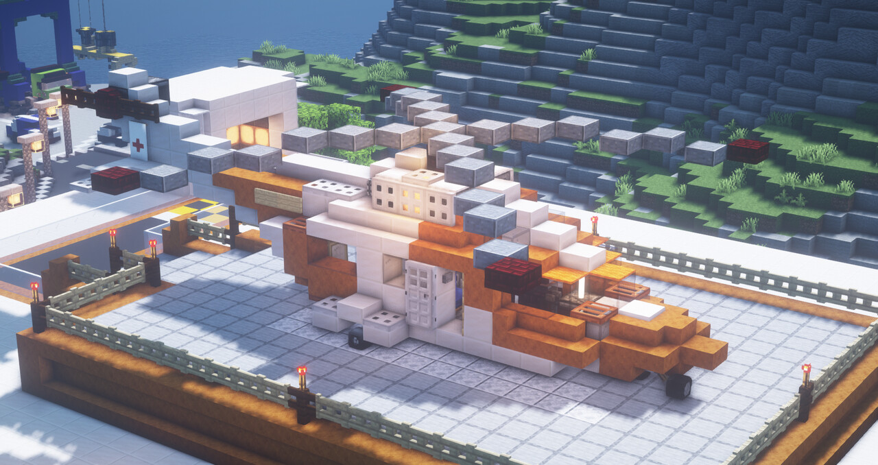 Rescue Helicopter Minecraft Map