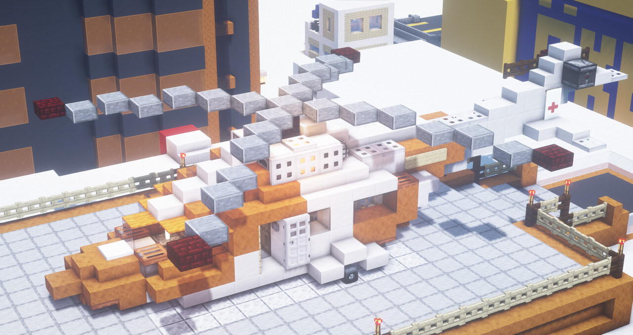 Rescue Helicopter Minecraft Map