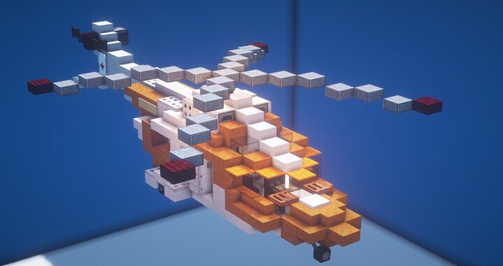 Rescue Helicopter Minecraft Map