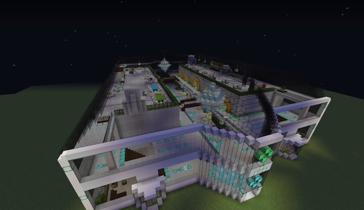 Modern Shopping Mall Minecraft Map