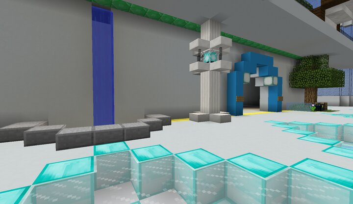 Modern Shopping Mall Minecraft Map