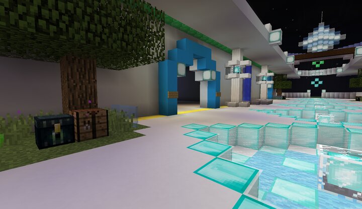 Modern Shopping Mall Minecraft Map