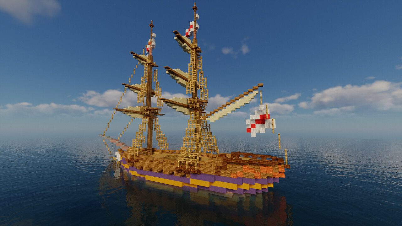 [SR's Boats]Light Brig Minecraft Map