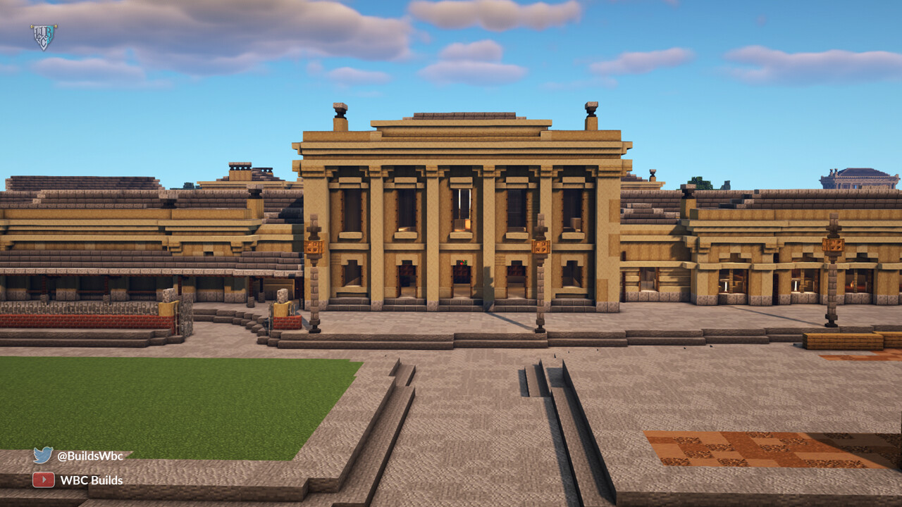 Victorian Train Station, Walhampton Central Station Minecraft Map