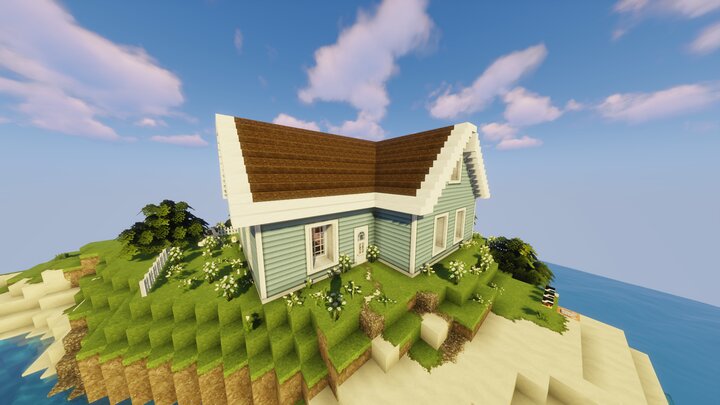 Suburban 1980's House Minecraft Map