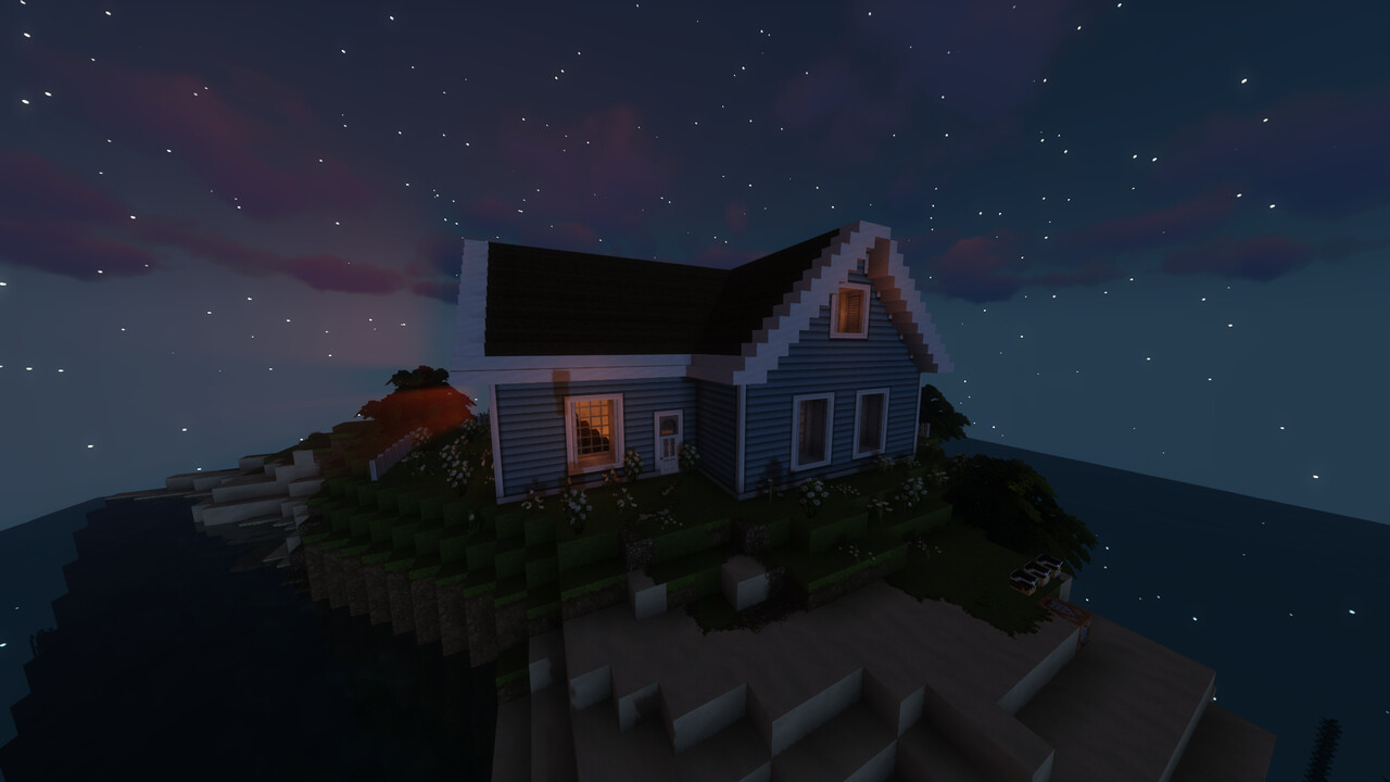 Suburban 1980's House Minecraft Map