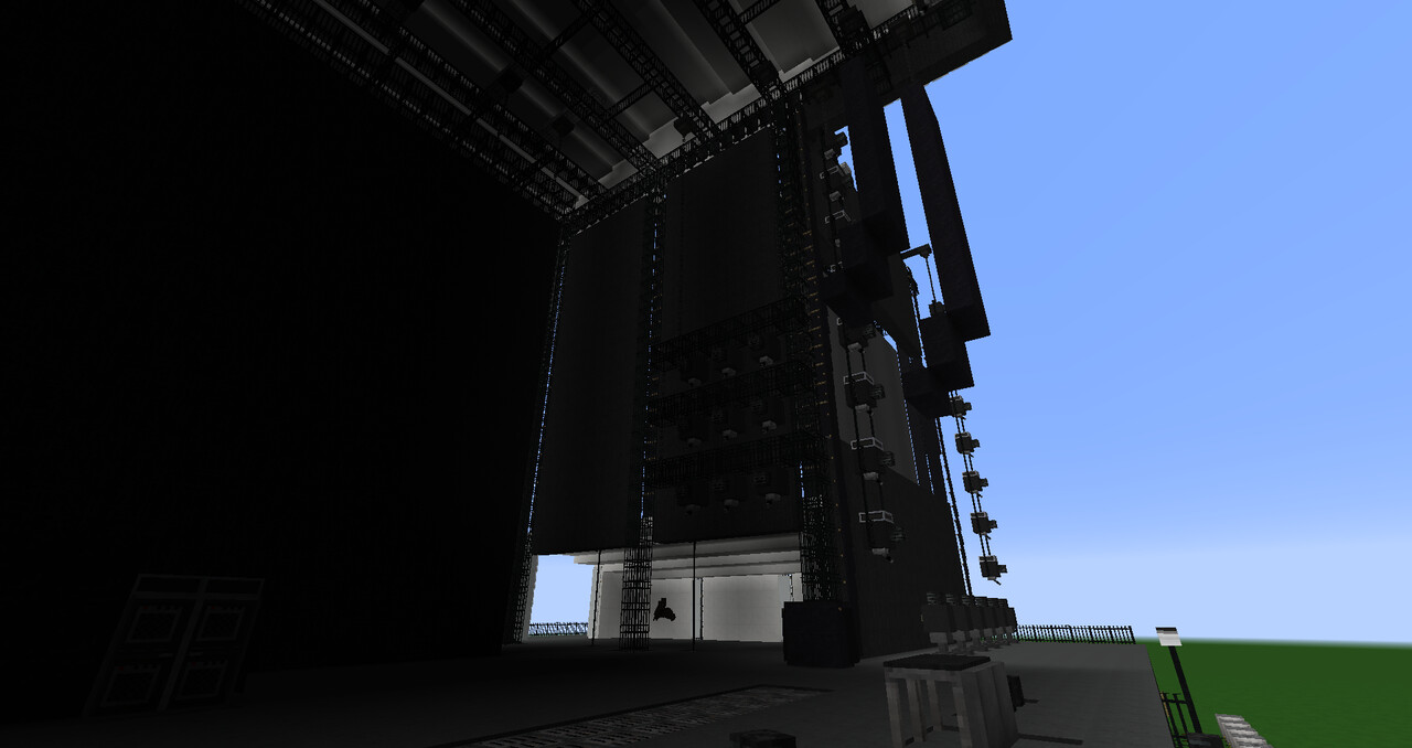 Realistic Music Festival Stage Minecraft Map