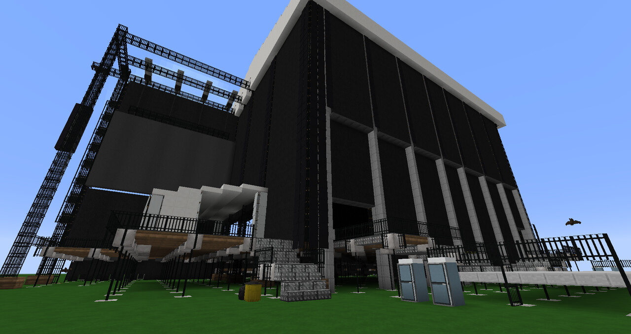 Realistic Music Festival Stage Minecraft Map