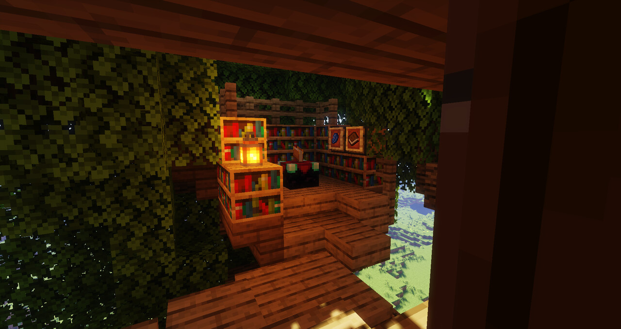 Tree House Base Minecraft Map