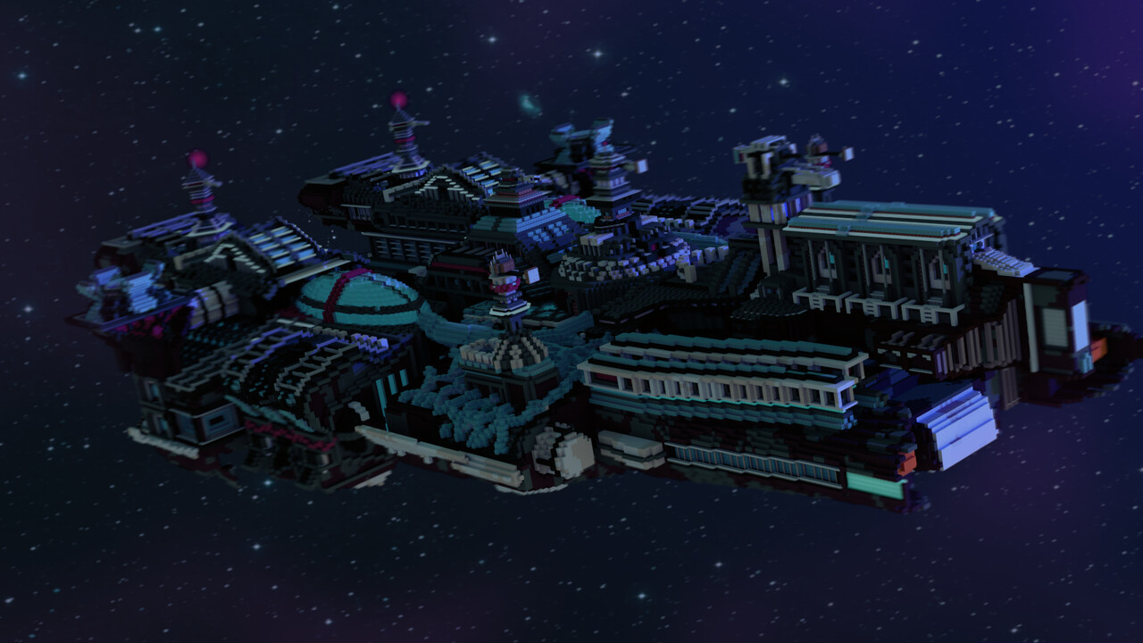 SpaceShip Minecraft Map