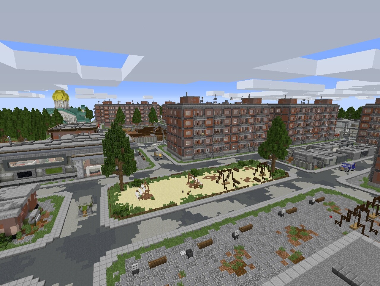 Russian City Minecraft Map