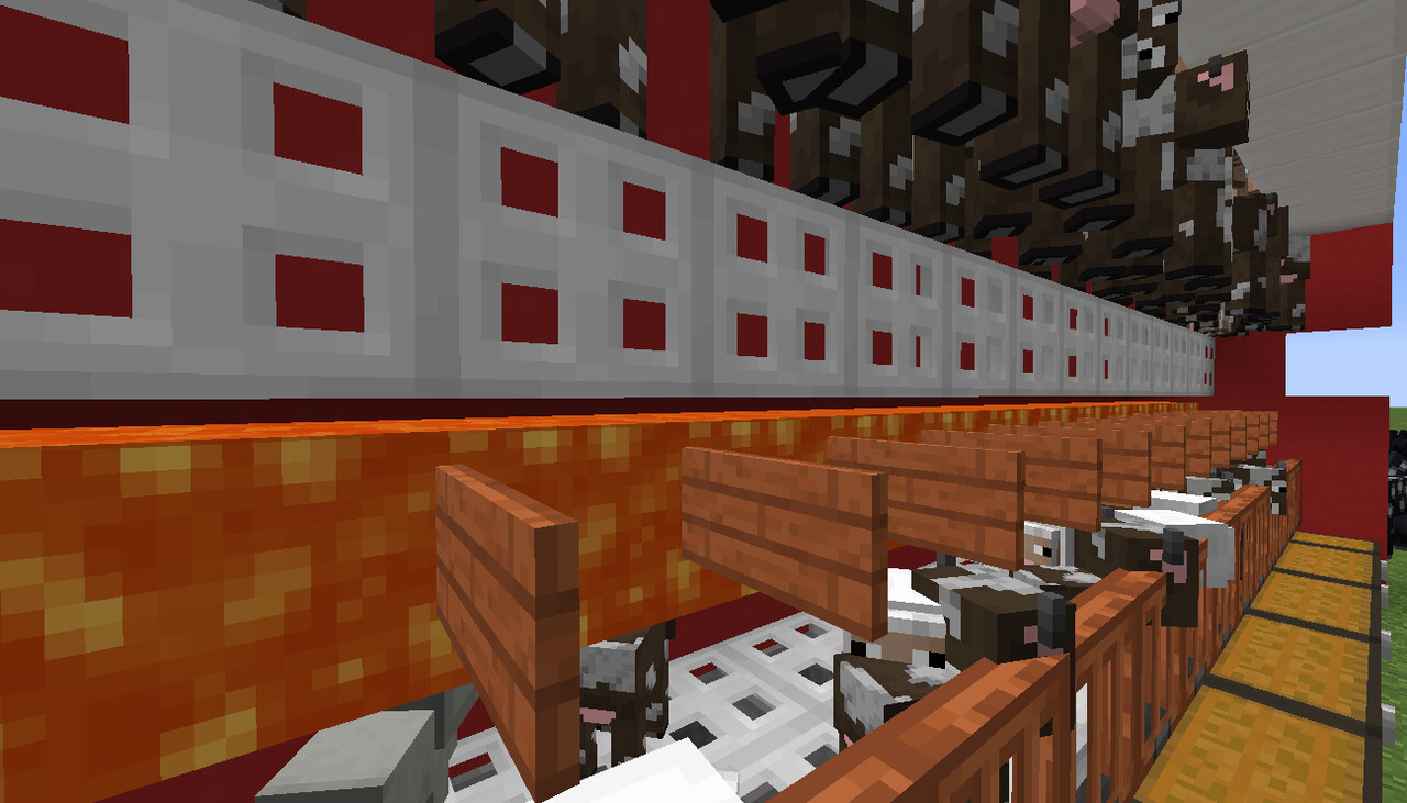 Industrial Cattle and Sheep Farm 1.14+ Minecraft Map