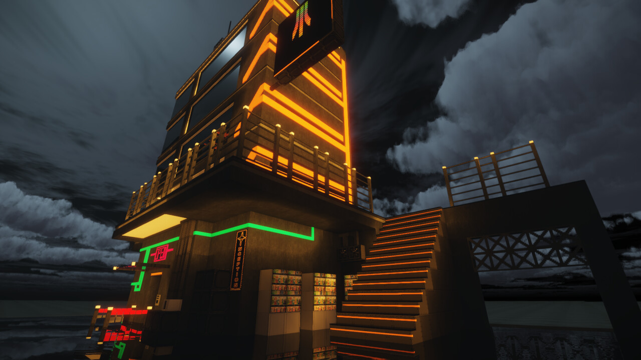 Cyberpunk project Minecraft Map