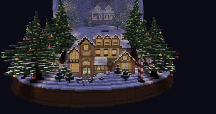 Christmas Globe | Aderlyon Build Team Minecraft Map