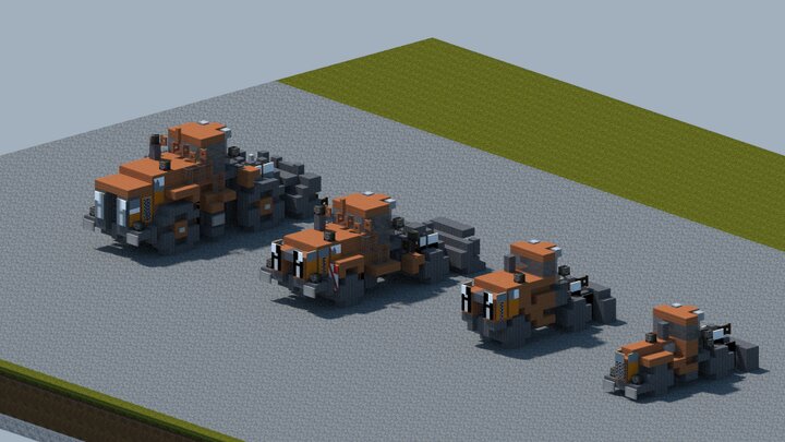 Doosan wheel loaders [With Download] Minecraft Map