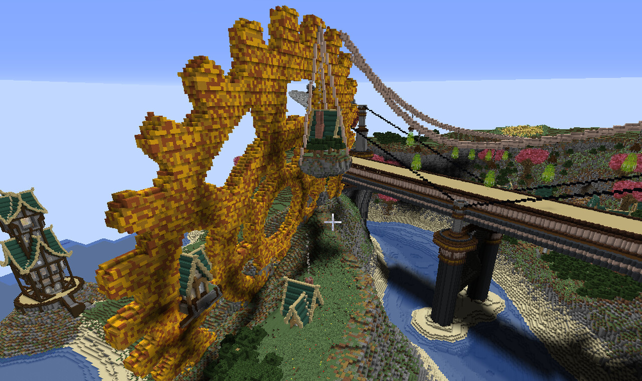 steampunk Magic city Minecraft Map